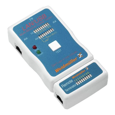 Weidmuller Lan Usb Tester Tools 9205400000 Qasr Al Sahra Weidmuller Authorized Distributor