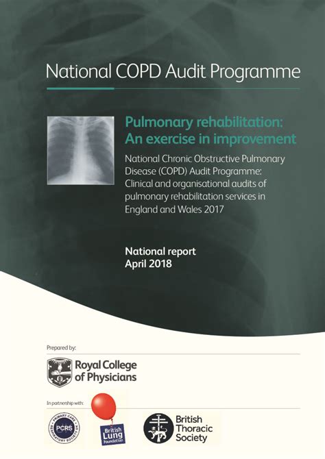 Copd National Report 2018 Pulmonary Rehabilitation An Exercise In Improvement Hqip