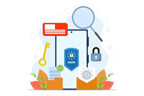 Premium Vector Vector Illustration About The Concept Of Gdpr Or