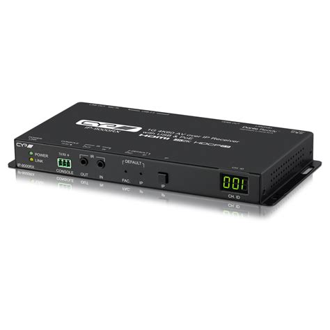 Ip 9000rx 1g 4k60 Av Over Ip Receiver With Usb And Poe Cyp