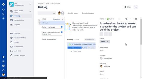 High Tech Start Up Tutorial Jira Backlog Youtube