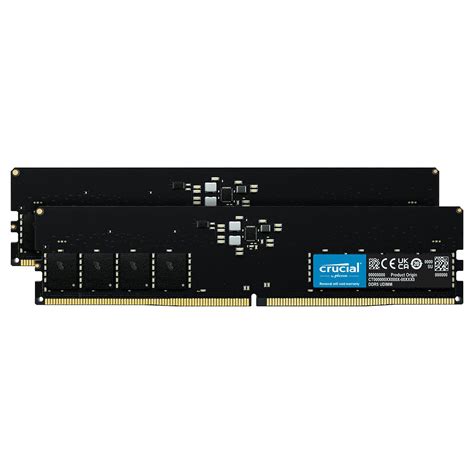 Crucial Ddr5 64 Go 2 X 32 Go 4800 Mhz Cl40 Mémoire Pc Ldlc Muséericorde