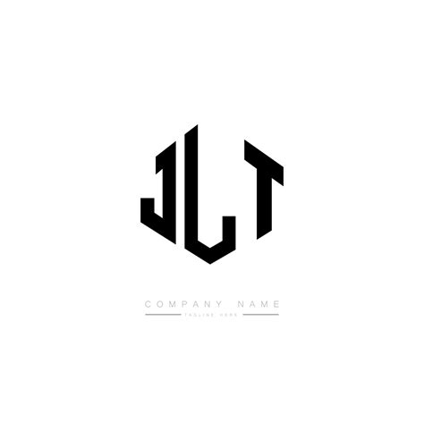 Jlt Letter Logo Design With Polygon Shape Jlt Polygon And Cube Shape Logo Design Jlt Hexagon