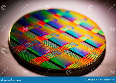 Cpu Wafer Technology Central Processing Unit Working Processing Technology Wafer Manufacturing