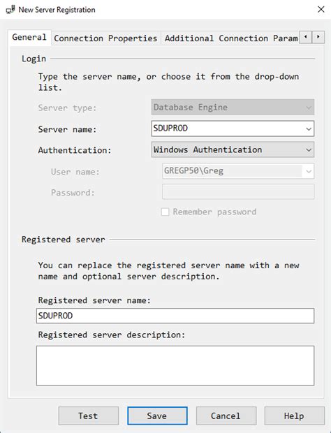 Shortcut Configuring Registered Servers In Sql Server Management