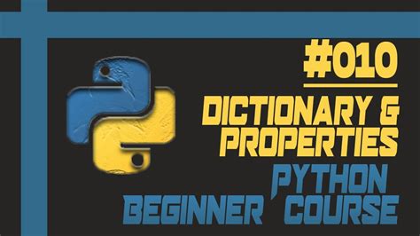 Python Dictionary And Its Properties In Hindi Youtube