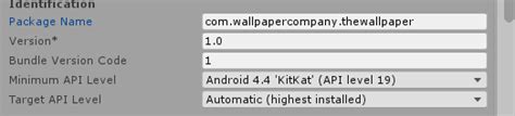 Unityexception Package Name Has Not Been Set Up Correctly Unity