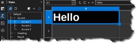 Calc Style Cell Range — Ooo Development Tools 0 50 0 Documentation
