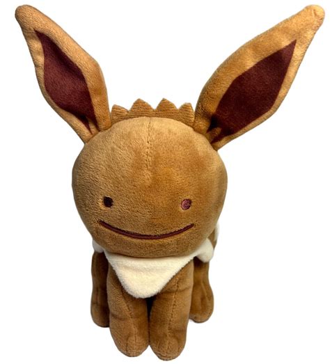 Mavin Pokemon Center Original Plush Doll Transform Ditto Eevee Plush