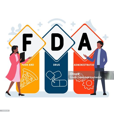 Fda Food And Drug Administration Stock Illustration Download Image Now Abbreviation Acronym