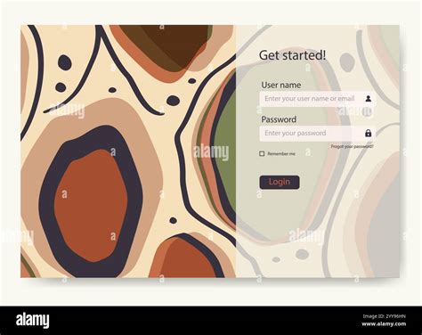 Account Sign Up And Password Page Login Ui Ux Design Concept Illustration Landing Page