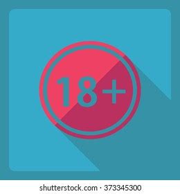 Flat Modern Design Shadow Icon Porn Stock Vector Royalty Free Shutterstock