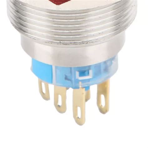 22mm Emergency Stop Push Button Switch Selflock Mushroom Head Button Switch 6pi♡ £11 32