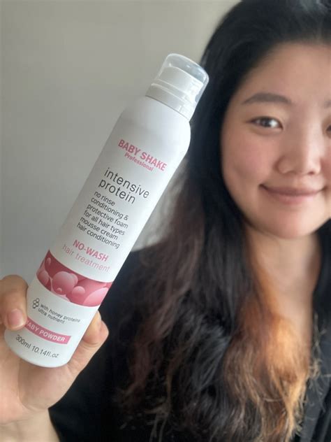 손상모발관리 베이비쉐이크 노워시 폼트리트먼트로 관리하기 네이버 블로그