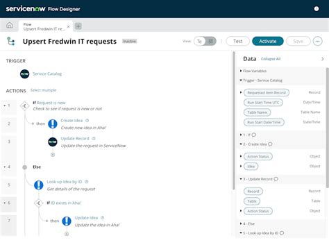 Servicenow Roadmap Tool Integration