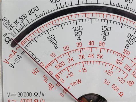 Vintage Analog Multimeter Stock Image Image Of Retro 261074669