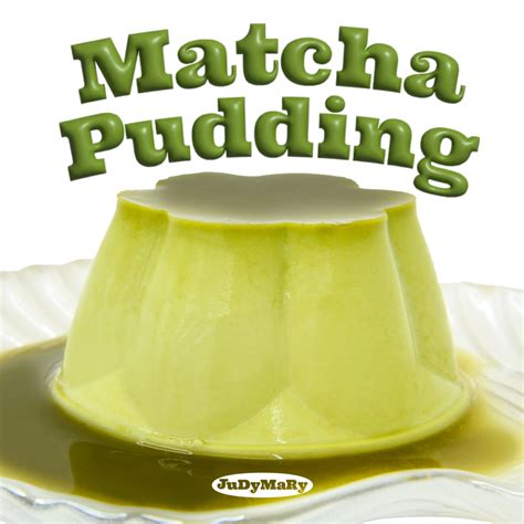 말차 푸딩 주디마리