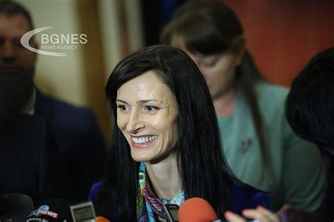 Мария Габриел ще обяви имената на министрите в кабинета си в поне