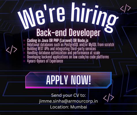 Jimme Sinha On Linkedin Backenddeveloper Lowcodedevelopment