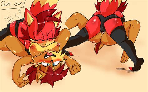 Rule 34 2girls Ass Blush Breasts Female Fiona Fox Furry Lesbian Sex