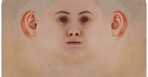 Female Head Texture Map 12