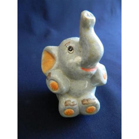 Статуетка керамічний слон бірюзовий — ціна 175 грн у каталозі Статуетки