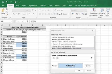 How To Use Formulas In Excels Conditional Formatting Tech A Breather