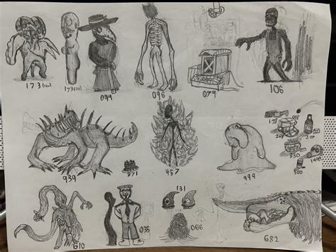 Series 1 Scps I Drew R Scp