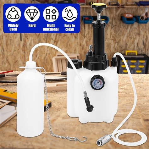 Bleed Kit Asuncell 3l 1l Manual Brake Bleeder Kit One Person Brake And Clutch Fluid Bleeding