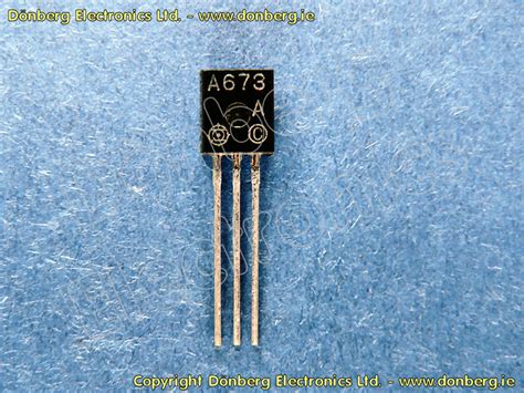 Semiconductor 2sa673 2sa 673 Transistor Silicon Pnp 35v 0 5a 0 4w 50mhz