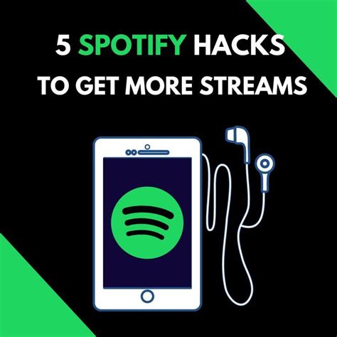 5 SPOTIFY HACKS TO GET MORE STREAMS Spotify Hacks Spotify Music Blog