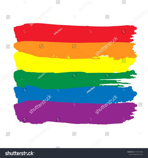 Sexual Identity Pride Flags Set Lgbt Stock Vector Royalty Free Shutterstock