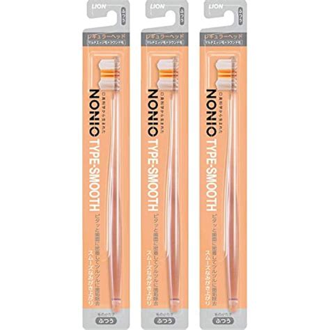 Nonio노니오 브러쉬 Type Smooth 보통 세트 1개 X I 재팬스토어 일본약 의약품 전문 직구 쇼핑몰