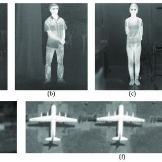 IR Images Used To Make Sensitivity Analysis A D Humans E F Vehicles Download Scientific
