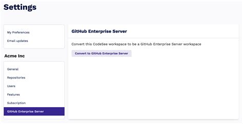 connecting codesee to your github enterprise server instance