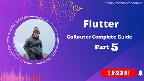 Richard Dewan On Linkedin Flutter Gorouter Complete Guide Part 5