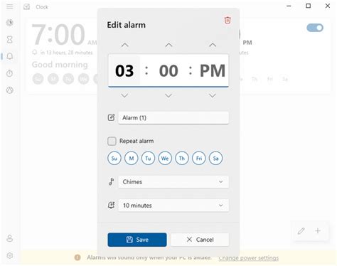 How To Set An Alarm On Your Windows