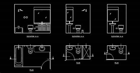 Wc Bathroom Design In Autocad Cadblocksdwg 45 Off