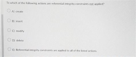 solved to which of the following actions are referential