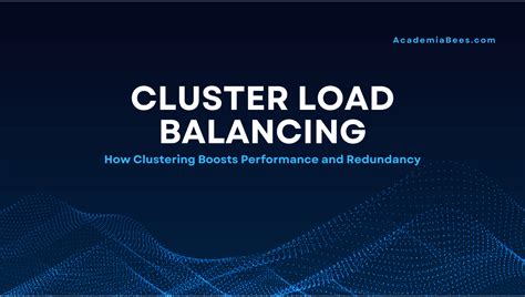 cluster load balancing