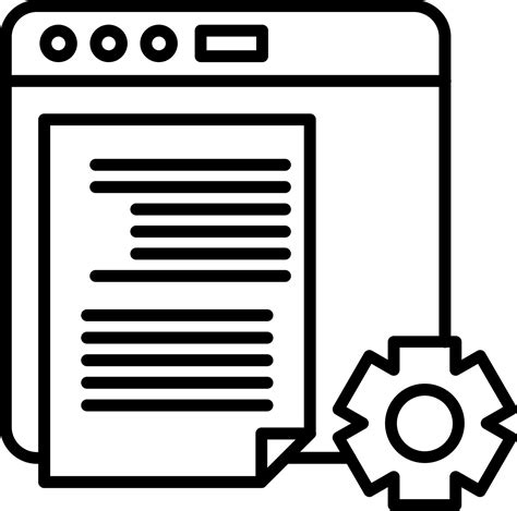 Content Management System Icon Style 21269089 Vector Art At Vecteezy