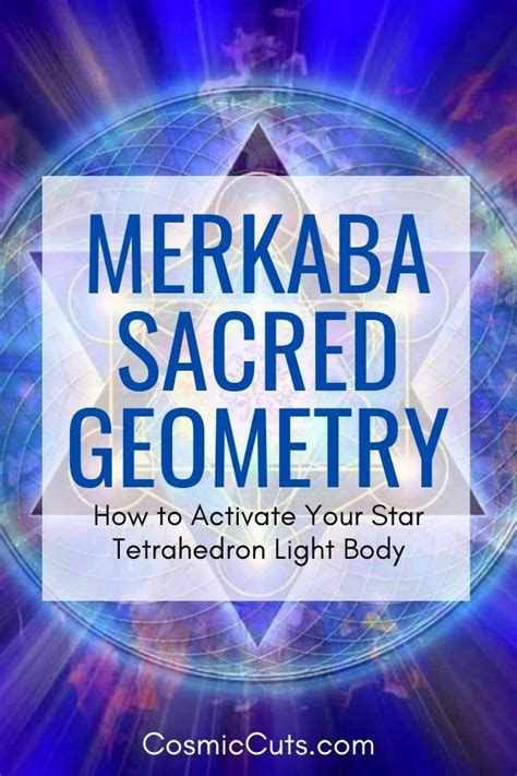 Merkaba Sacred Geometry How To Activate Your Star Tetrahedron Light B