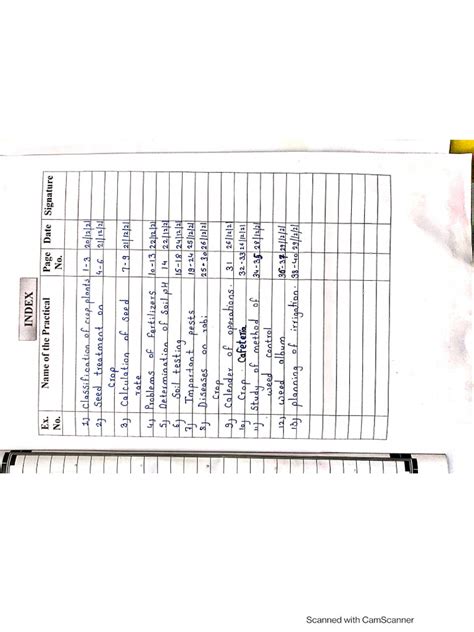 Crop Science 2 Practical Journal Pdf