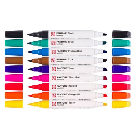 Pantone Dual Tip Marker Primary Set Of 9 Jerrys Artarama