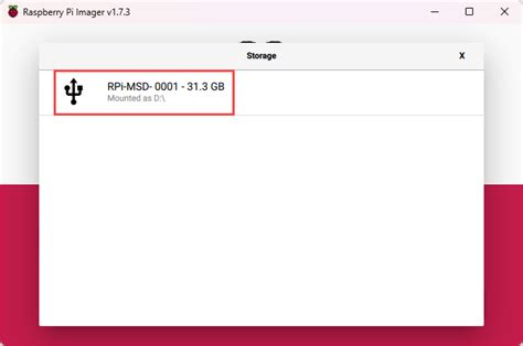 How To Install Bootloader Using Rpi Imager Kos Development Portal