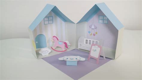 베이비 시나모롤 종이집 만들기 종이로 만들기 무료도안 네이버 블로그