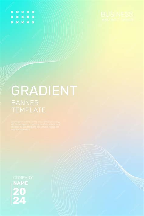 추상적인 부드러운 흐릿한 파스텔 컬러 그라디언트 터 프리미엄 벡터