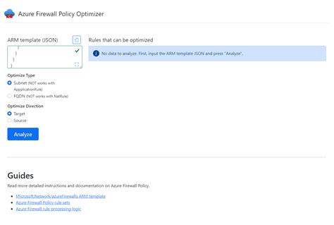 Github Nguyenviettung7691azure Firewall Policy Optimizer Optimize Azure Firewall Policy Rules