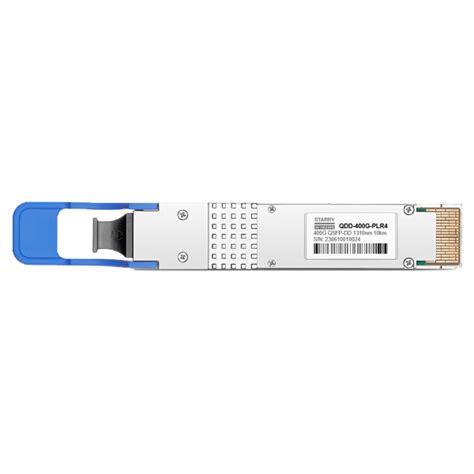 4x100gbase Plr4 Qsfpdd Pam4 1310nm 10km Dom Mtp Mpo 12 Smf Optical Transceiver Module Starry