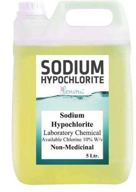 Sodium Hypochlorite 10 For Water Treatment At ₹ 11 Litre In New Delhi Id 2850471327997
